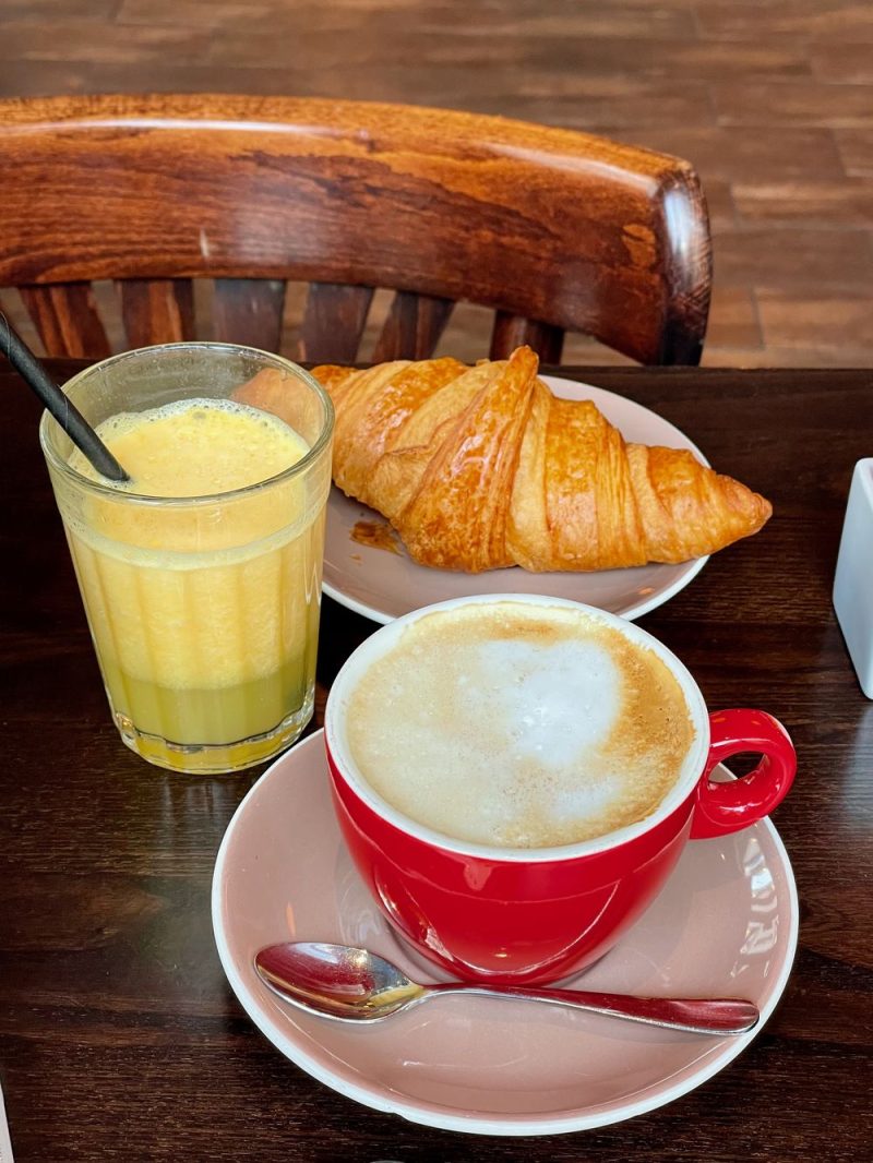 Typical Breakfast in Paris