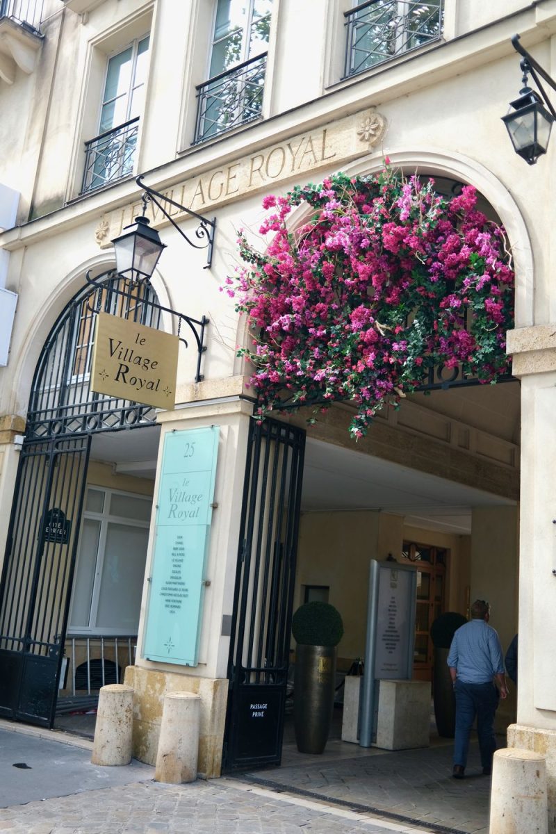 Walking through the Hidden Le Village Royal Passageway in Paris