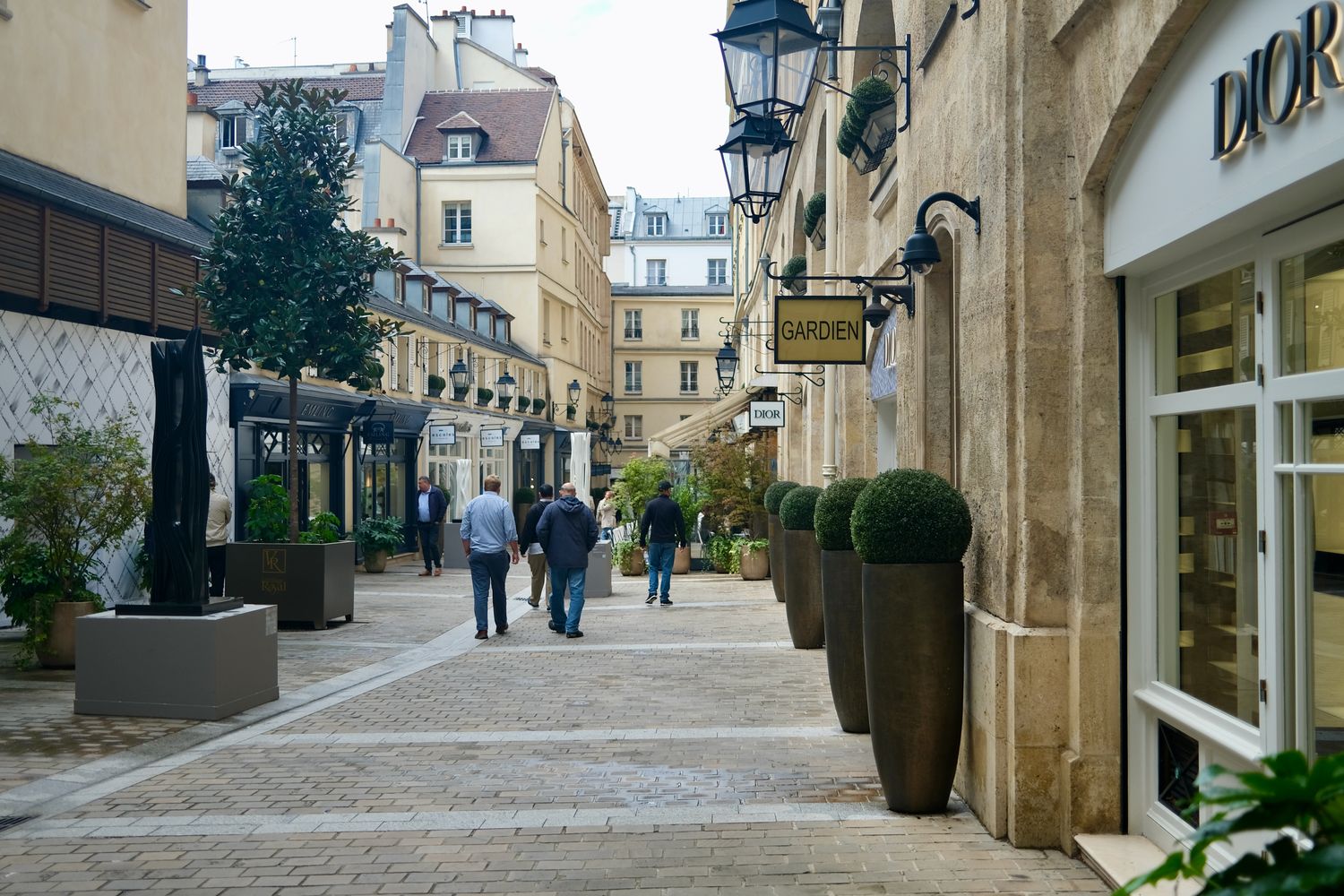 Walking through the Hidden Le Village Royal Passageway in Paris