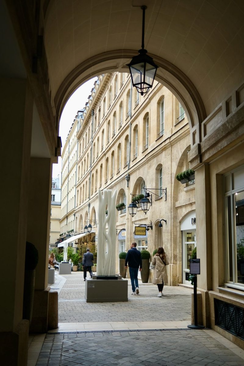 Walking through the Hidden Le Village Royal Passageway in Paris